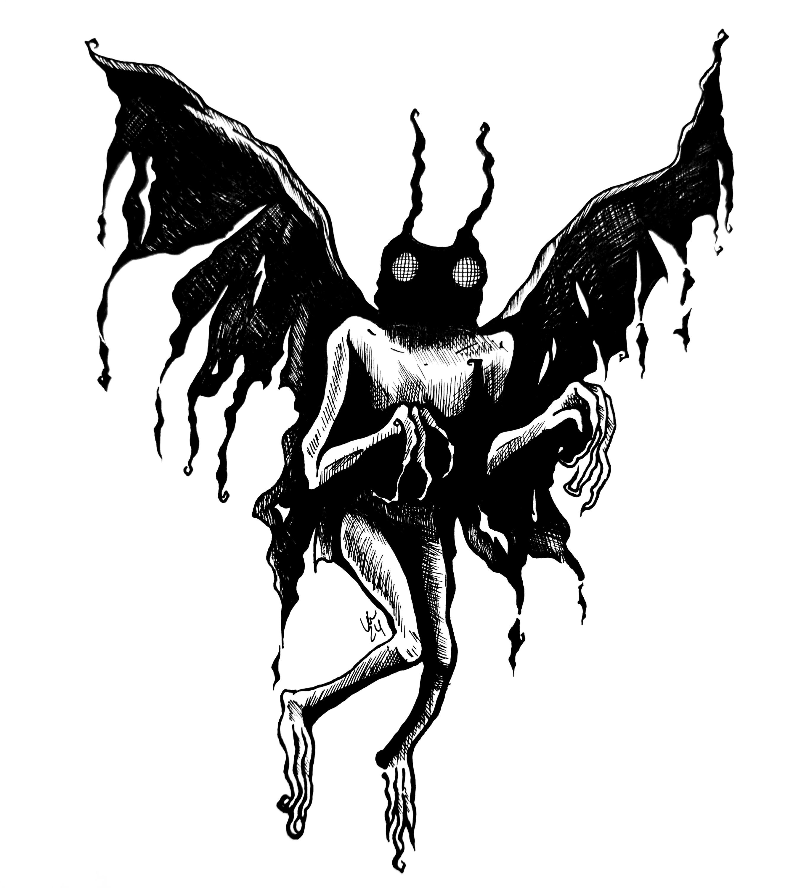 Cryptid Art Prints | Spooky Mythical Creatures - Etsy