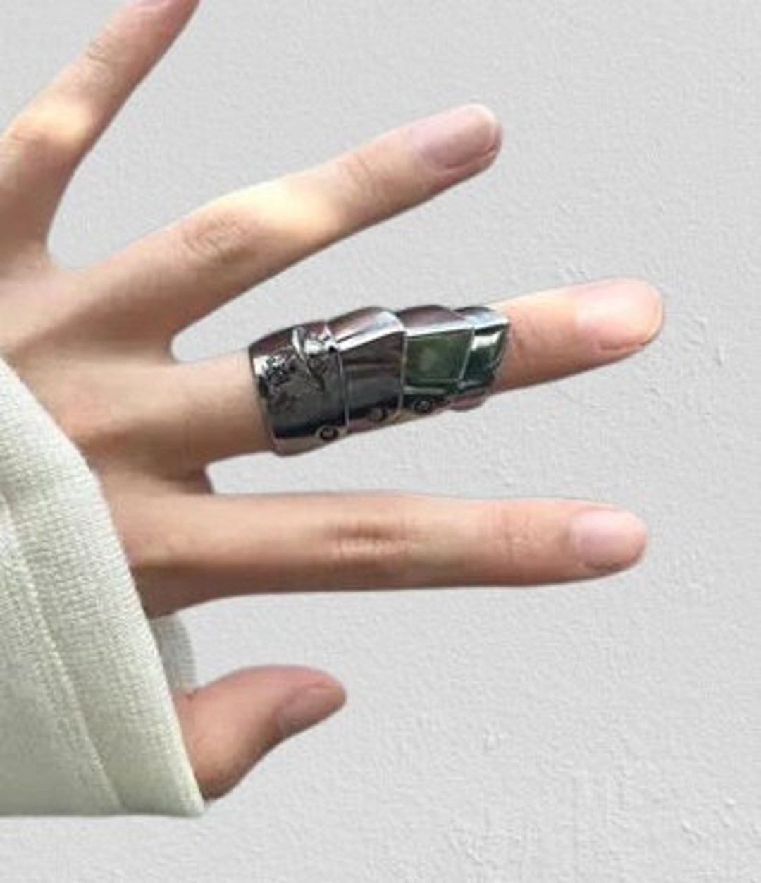 Women Anime Ring Armor Ring Finger Ring Shield Ring Anime Gift Anime ...