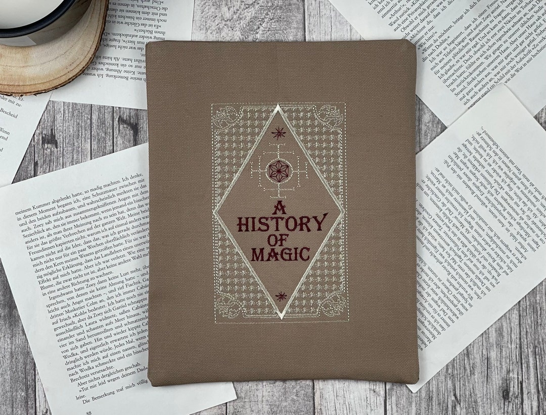 History of Magic Book Sleeve Booksleeve Book Cover Book Sleeve iPad ...