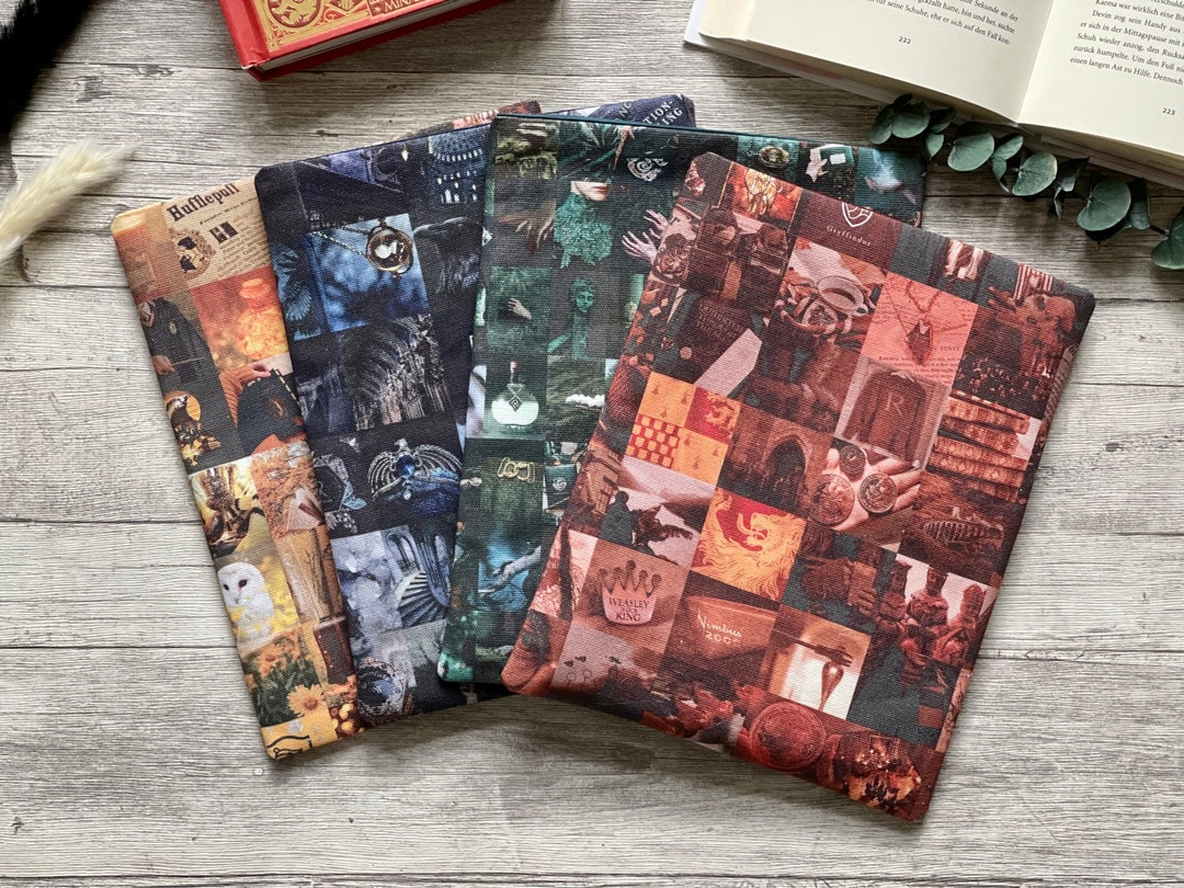 Hogwarts House Aesthetic Book Sleeve Book Sleeve Booksleeve Book Cover ...
