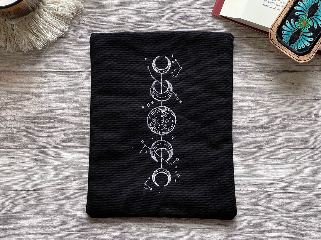 ACOTAR Book Cover Embroidered Book Sleeve Booksleeve Book Cover Case ...