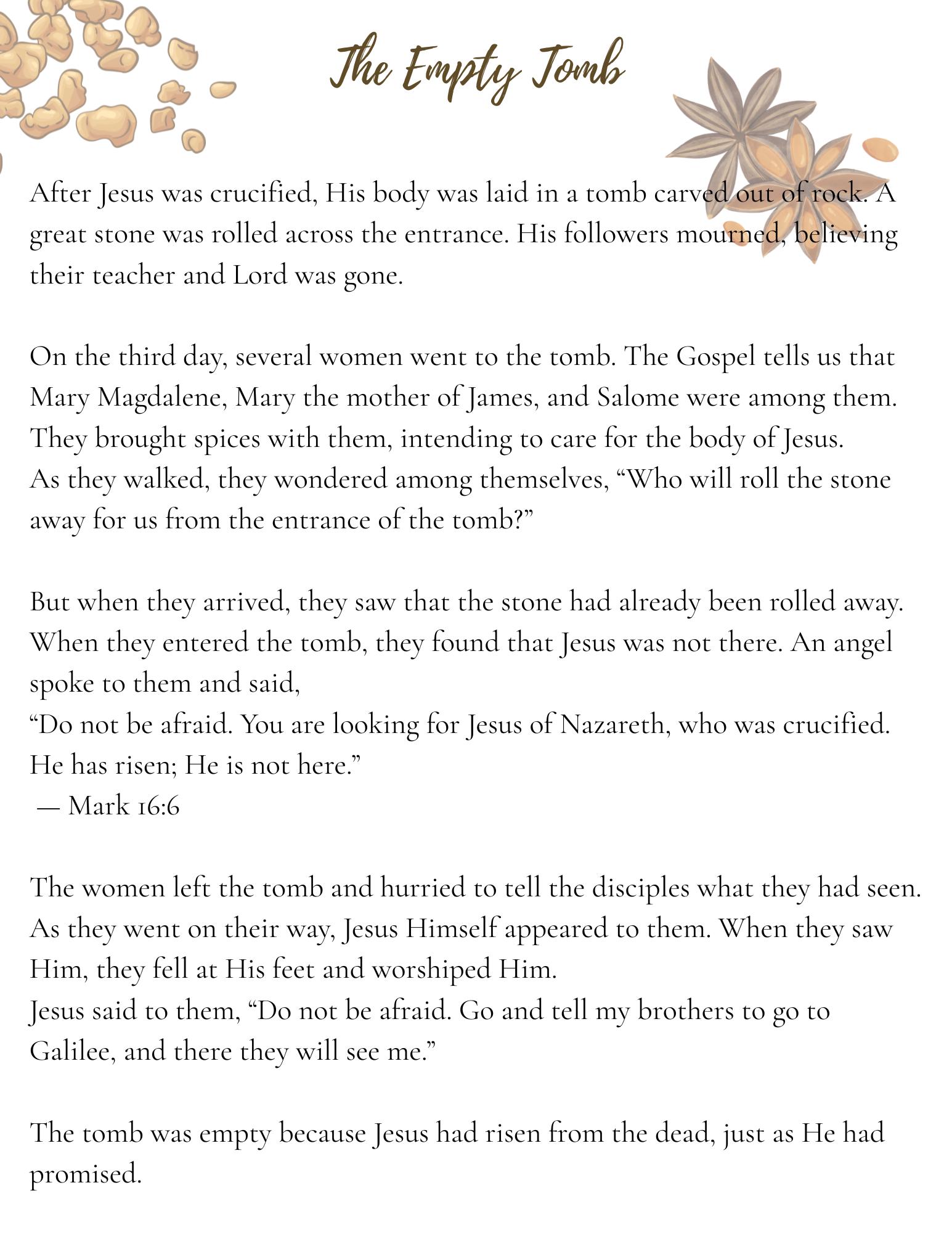 Christian Easter Lesson | Resurrection Garden Activity, Homeschool ...