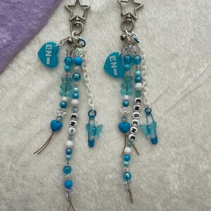 Kpop Enhypen EN- Engene Beaded Fandom Layered Keychain - Etsy