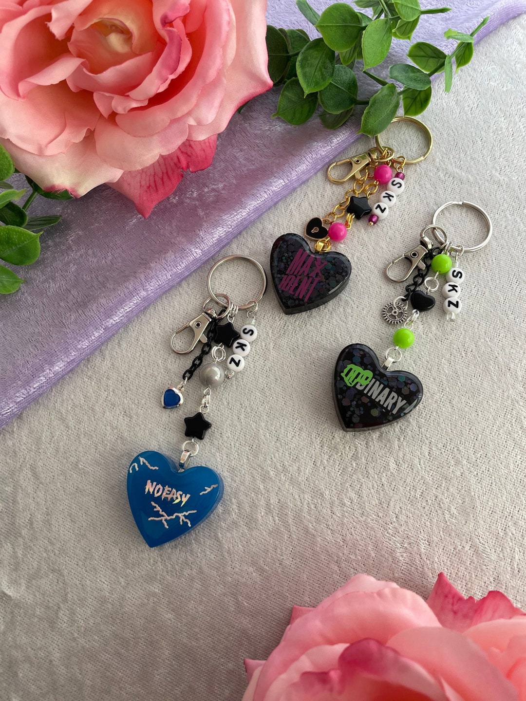 Stray Kids Album Cover Layered Keychain Kpop Keychain - Etsy