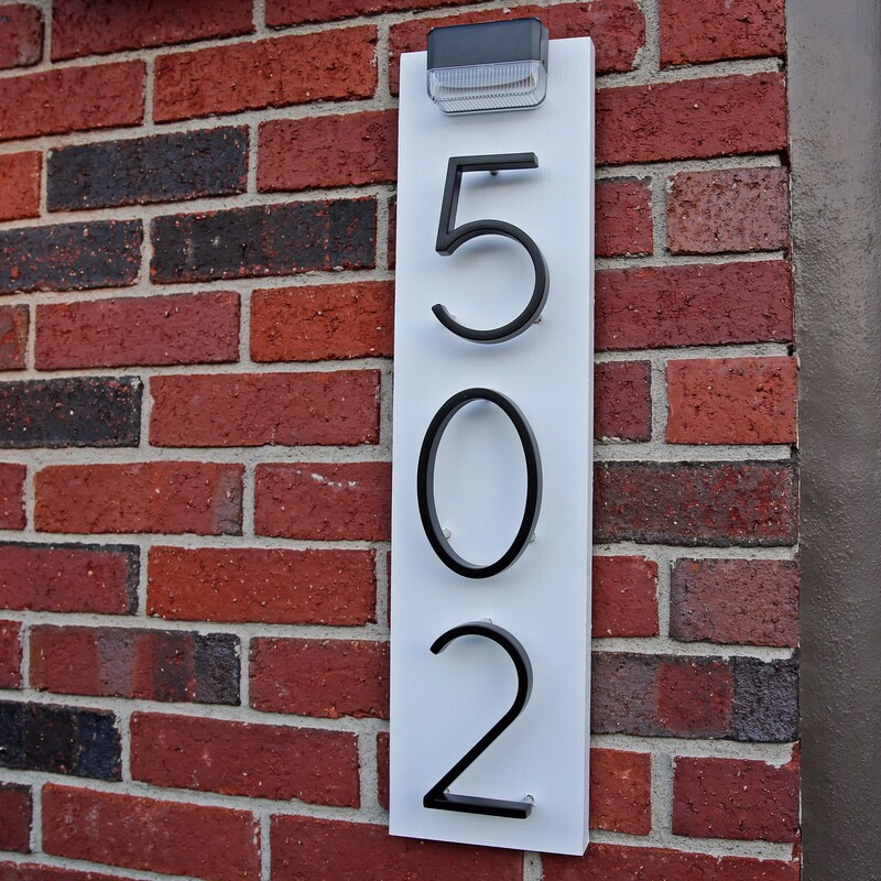Rustic House Numbers - Etsy