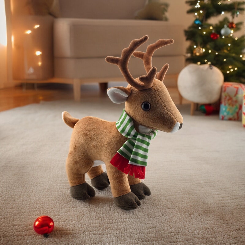 Stuffed Reindeer - Etsy
