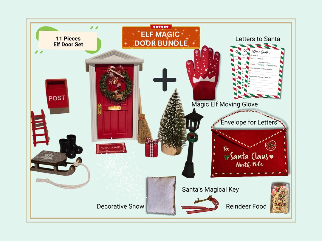 2024 Elf Magic Elf Door Bundle for 2024 Elf Kit - Etsy Canada