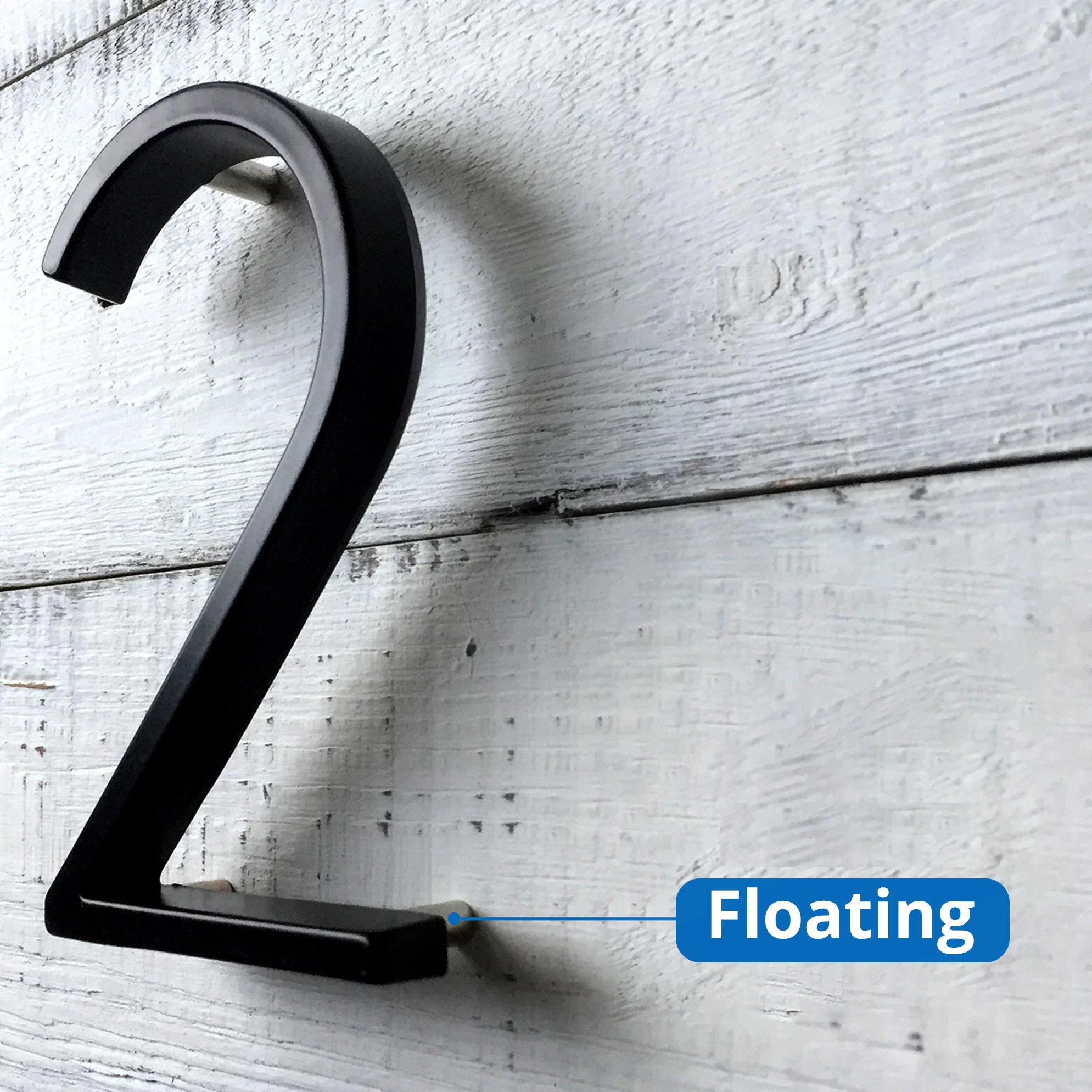 Floating House Numbers And Letters