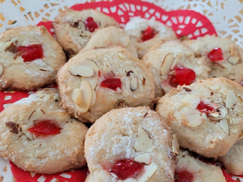 Almond Paste Cookies, 2 Dozen 24 - Etsy