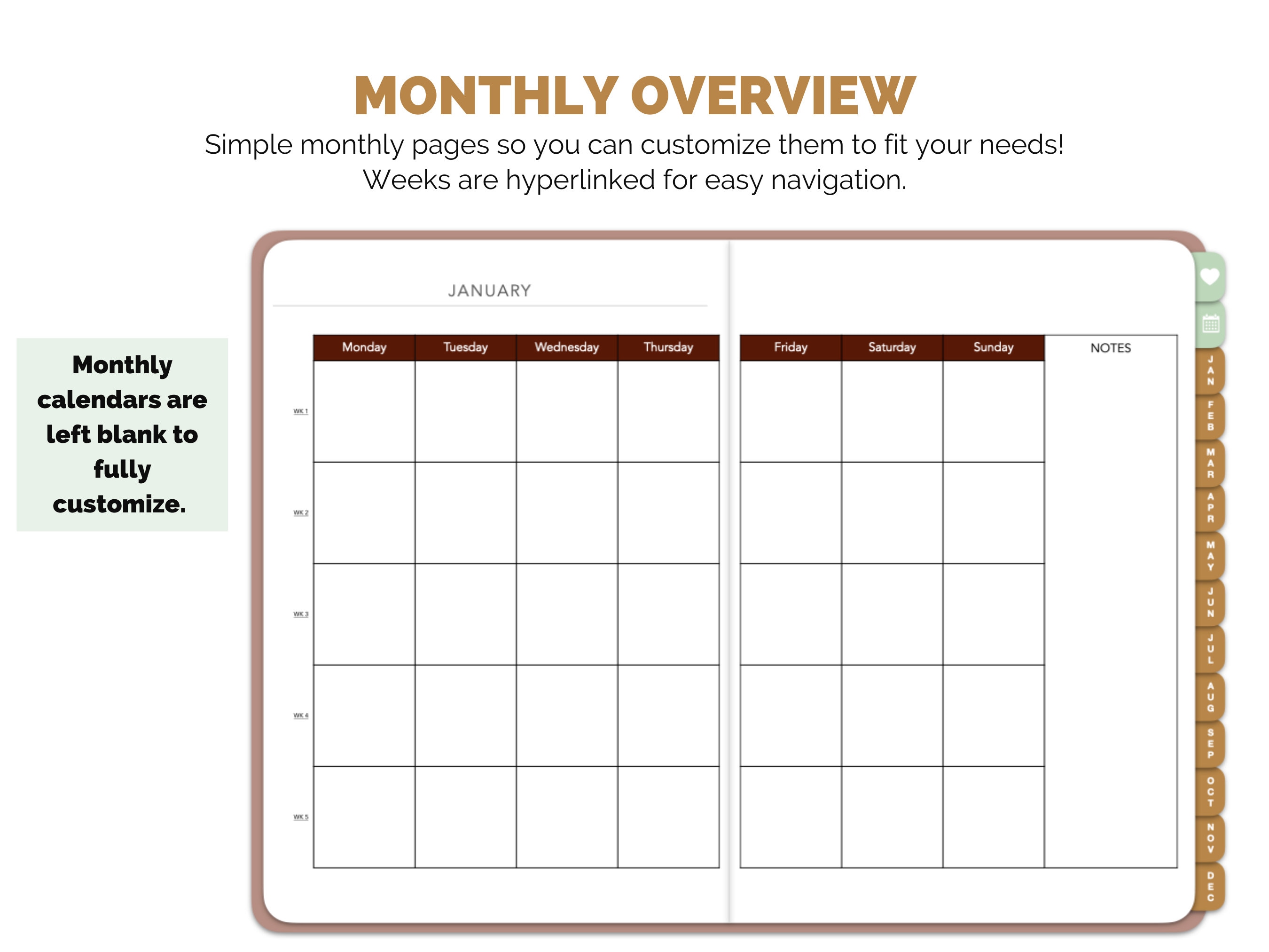 Digital Undated Homeschool Planner Homeschool Planner - Etsy