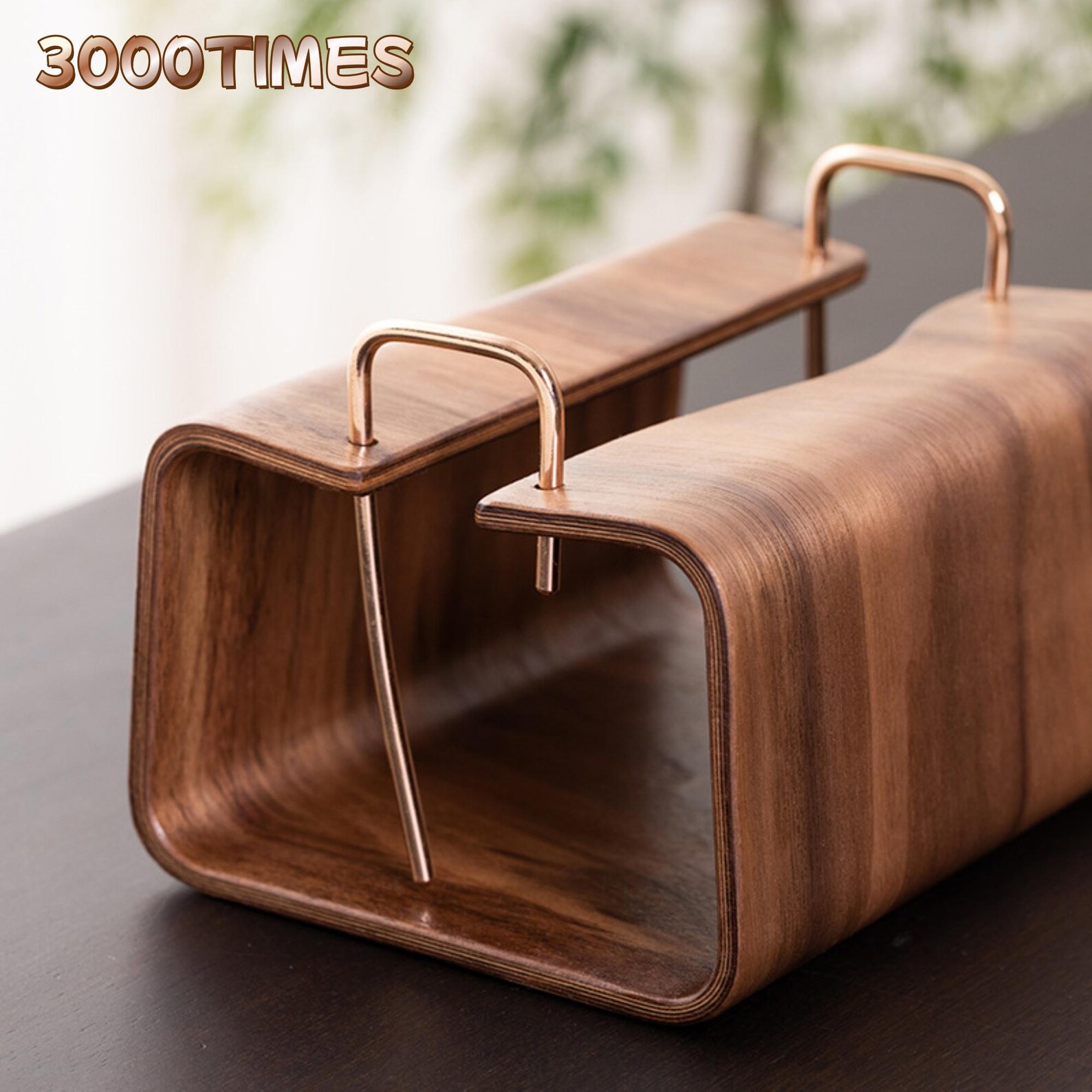 Wood Grain Tissue Box Household Coffee Table Tissue Storage Creative ...