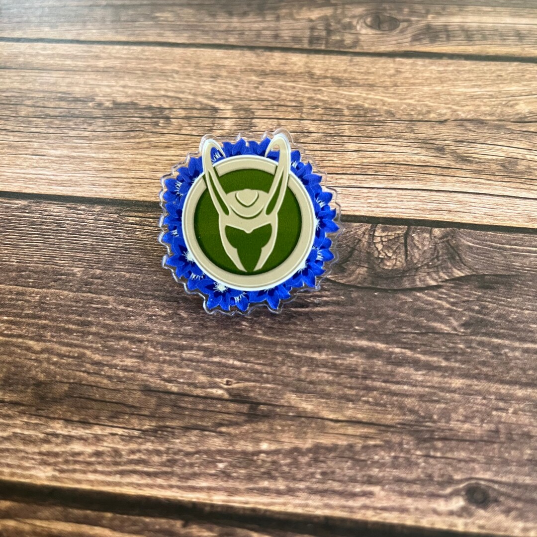 Loki Pin flower Series - Etsy