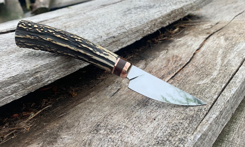 Custom Hidden Tang Skinning Knife - Etsy