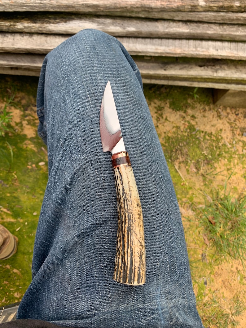 Custom Hidden Tang Skinning Knife - Etsy