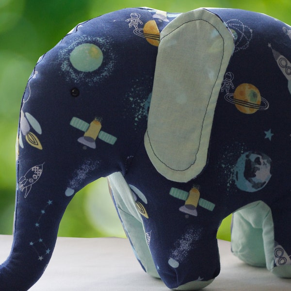 Stuffed Elephant - Etsy