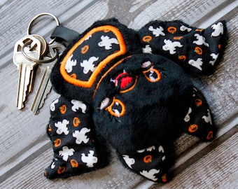 Pumpkin Plush Keychain - Etsy