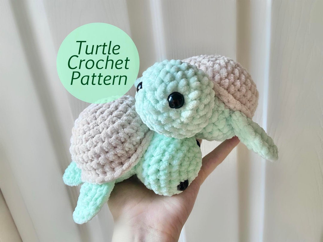 Turtle Crochet Pattern, PDF File, Crochet Turtle, Amigurumi Pattern ...