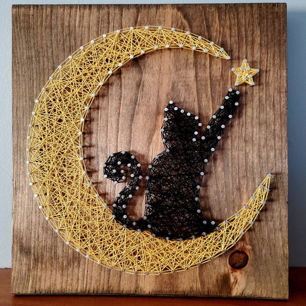 Cat String Art - Etsy