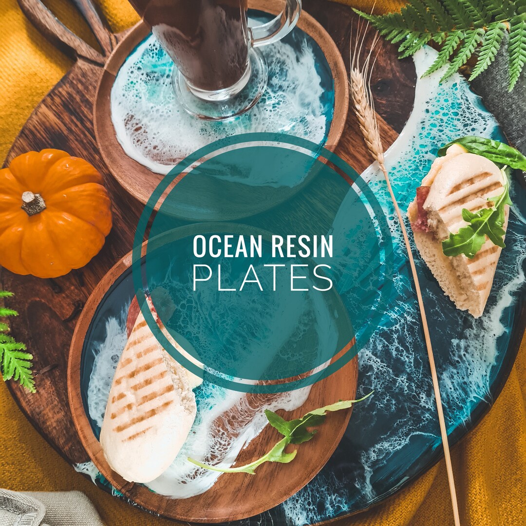 Ocean Plates, Side Plates, Housewarming Gifts, Coastal Plates ...