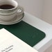 Vegan Leather Desk Mat Green Desk Mats Aesthetic Desk Mat - Etsy Canada