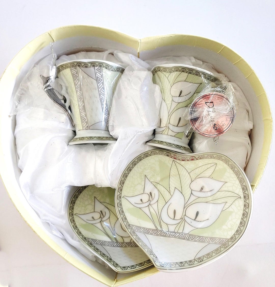 Espresso Cup Set, Espresso Gift Set, Demitasse Cup and Saucer Set ...