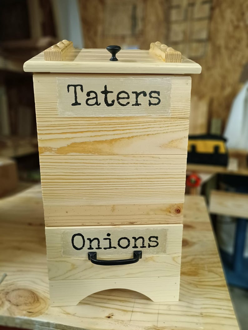 Old Fashioned Tater & Onion Box - Etsy