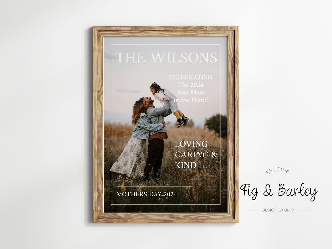 Fun Mothers Day Magazine Cover Print, Mothers Day Magazine Print ...