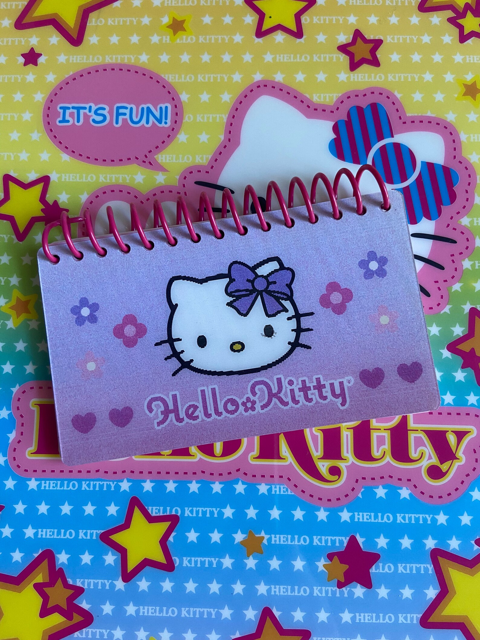 Hello Kitty 2007 Mini Notepad - Etsy