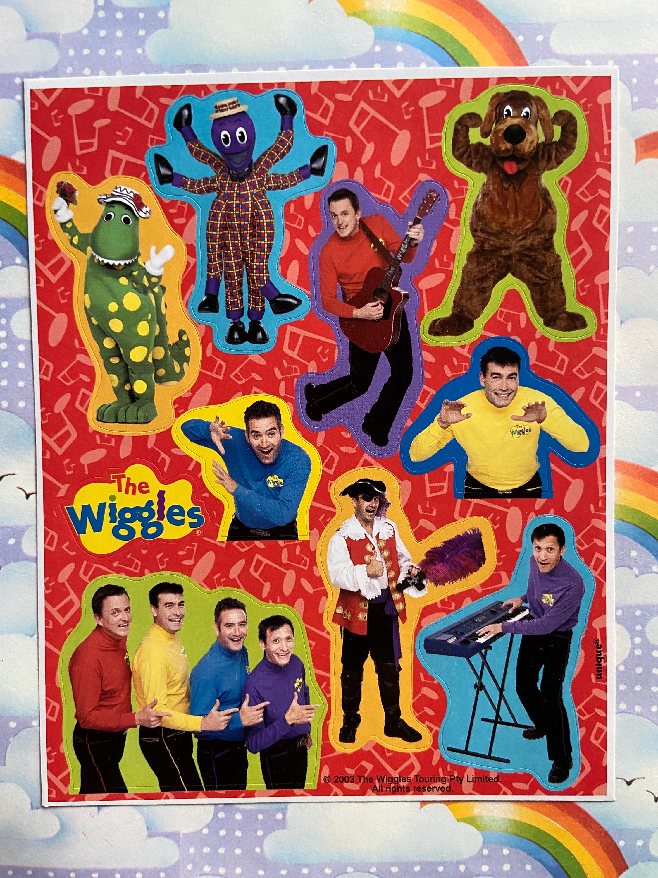 The Wiggles Stickers - Etsy