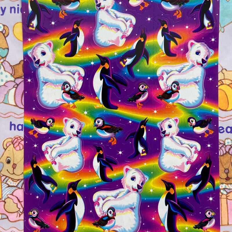 Lisa Frank Stickers - Etsy