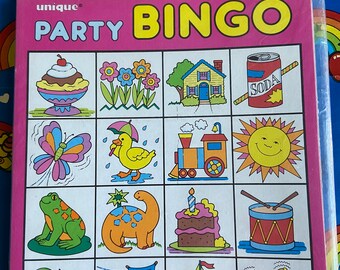Personalized Family Reunion Picnic Party Bingo Game Picnic Theme Bingo Words very Fun - Etsy