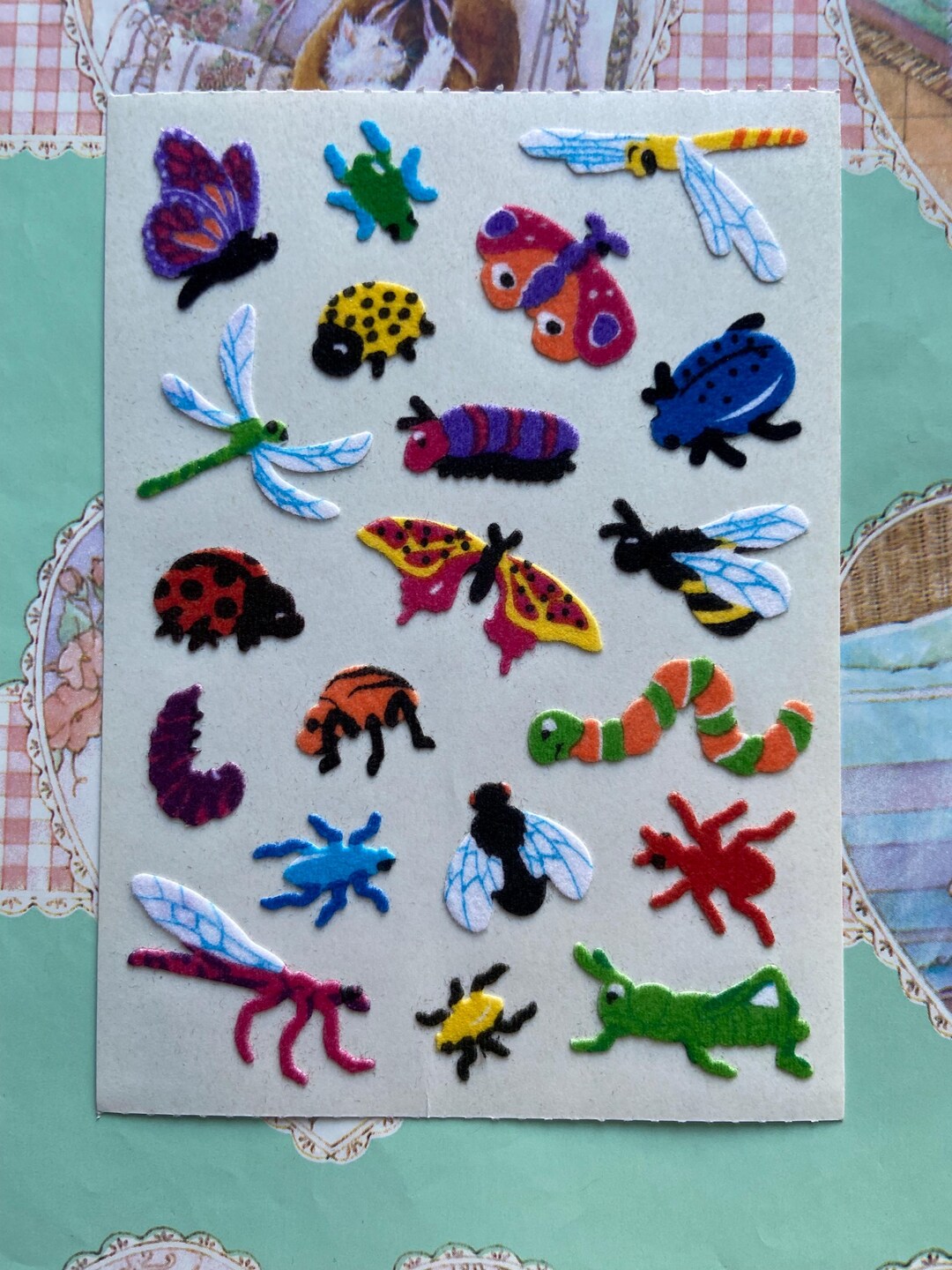 Sandylion Fuzzy Bugs Maxi Sheet - Etsy