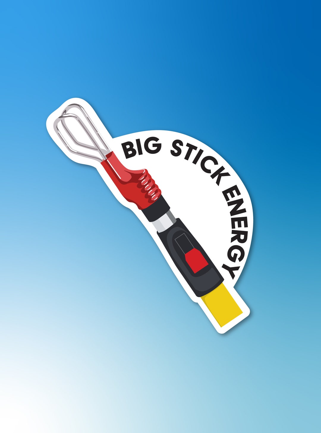 Big Stick Energy Stick Clip Rock Climbing Sticker - Etsy