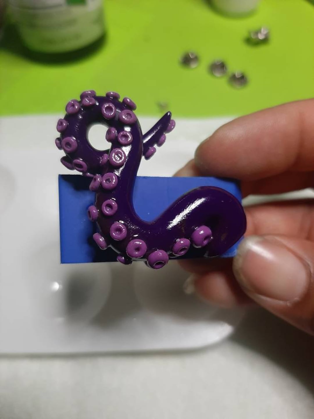 Octopus Pin, You Pick Colors, Tentacle Pin, Octopus Broach, Weird Pins ...