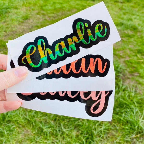 Name Decal - Etsy UK