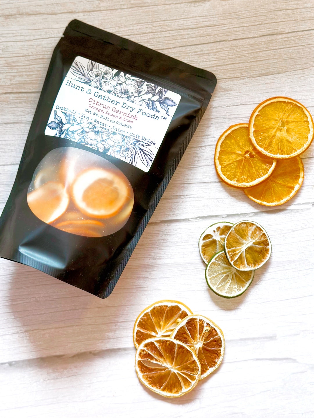 Citrus Garnish (dehydrated Oranges, Lemons & Limes) - Etsy