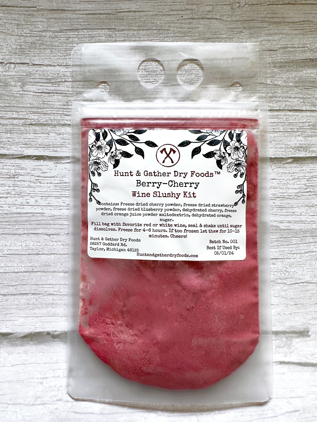Berry-cherry Wine Slushy Kit - Etsy