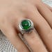 Vintage Buler Green Dial Finger / Ring Watch 17 Jewels Swiss Manual ...