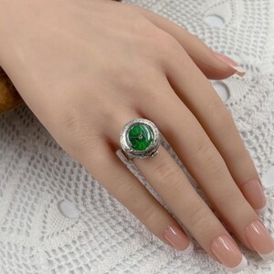 Vintage Buler Green Dial Finger / Ring Watch 17 Jewels Swiss Manual ...