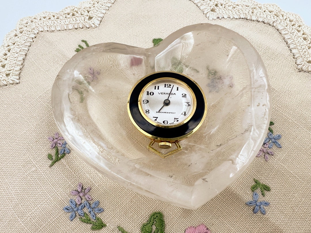 Vintage Veranda Swiss Made Mini Pocket Watch Pendant Mechanical Manual ...