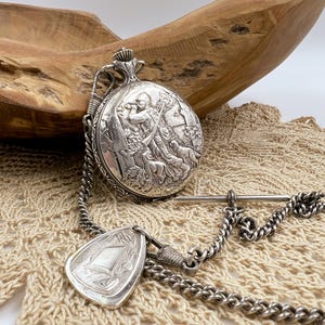 60s/70s Coronet Full Hunter Pocket Watch 17 Jewels Swiss Made ...