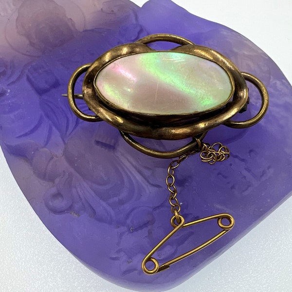 Pinchbeck Brooch - Etsy