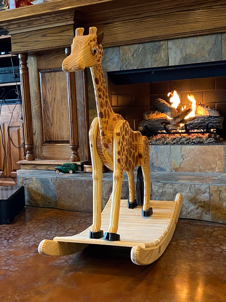 Rocking Giraffe lil G - Etsy