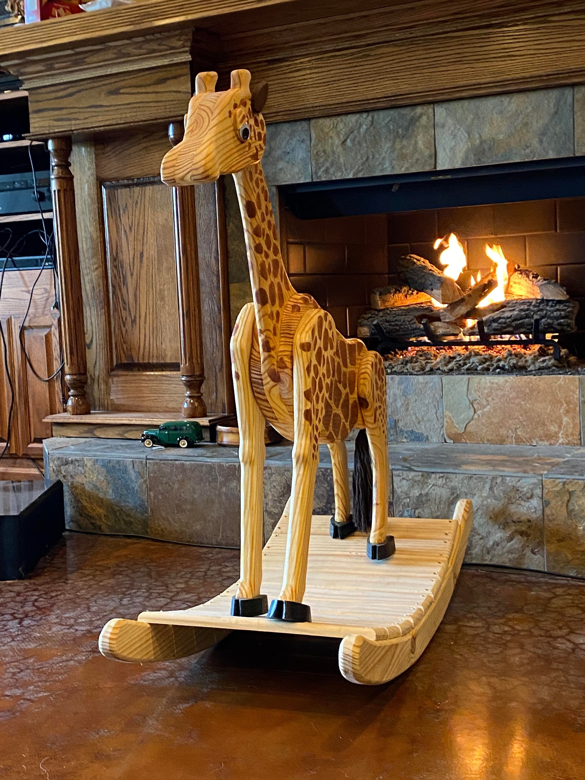 Rocking Giraffe lil G - Etsy