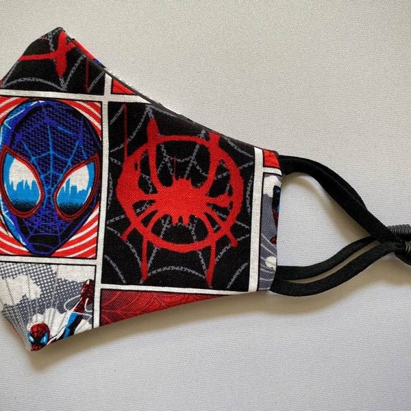 Spiderman Kids Face Mask - Etsy