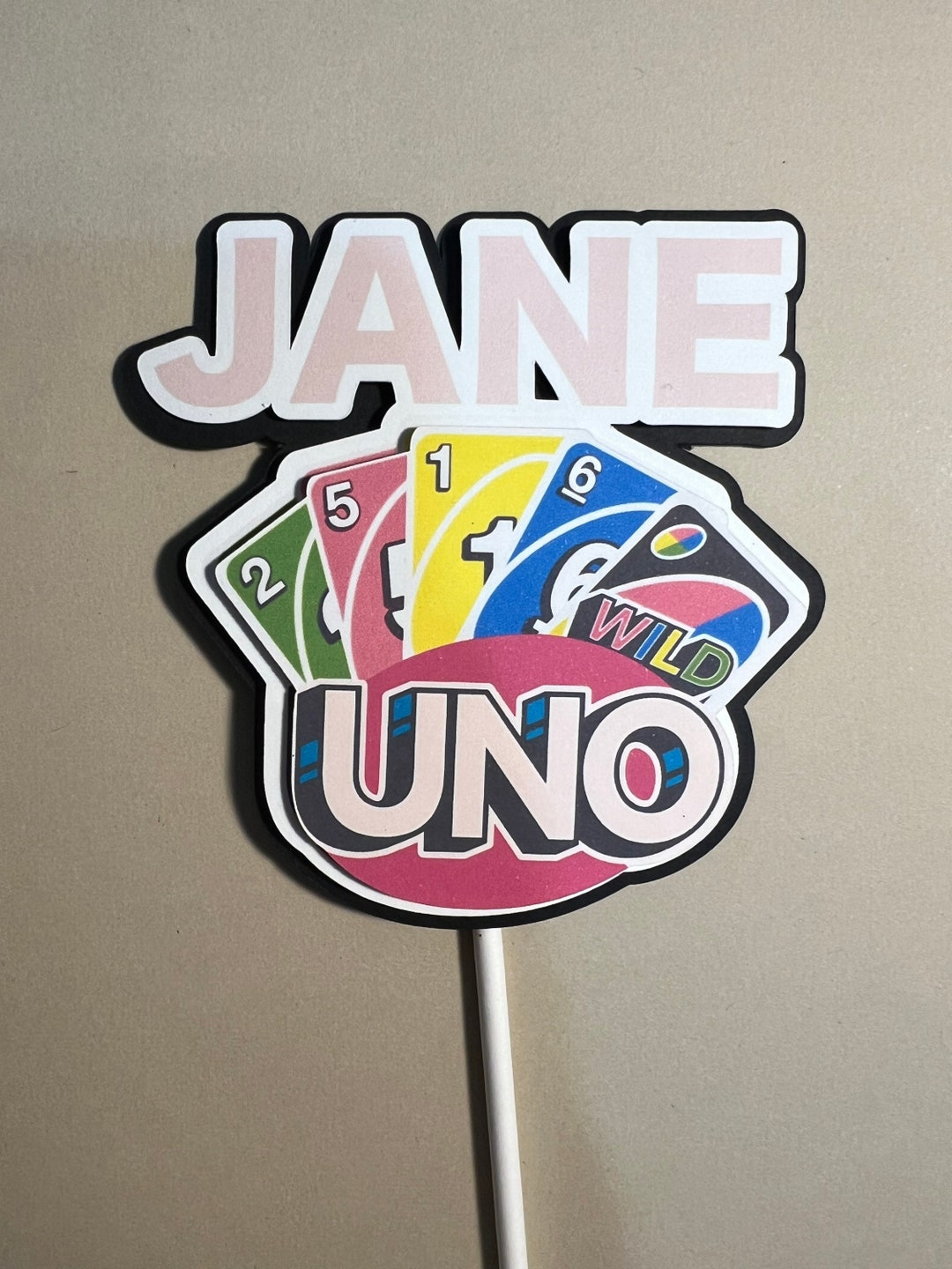 Pastel Uno Party, Pastel Party, Uno Birthday, Pink Uno - Etsy