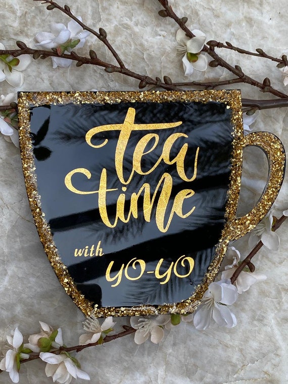 Tea Station Sign Tea Station Trivet Tea Station Big - Etsy