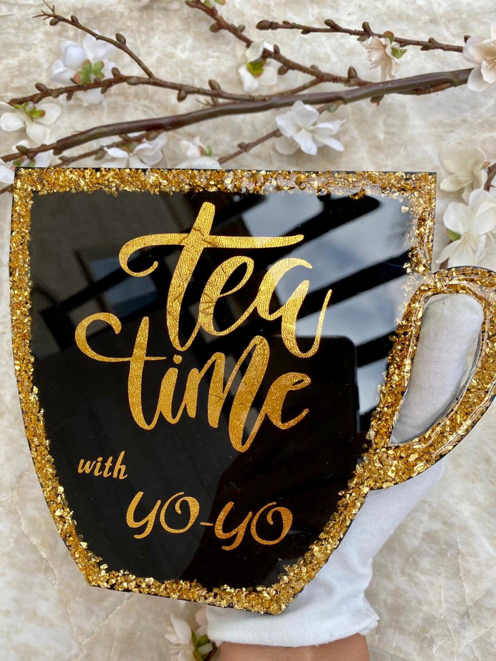 Tea Station Sign Tea Station Trivet Tea Station Big - Etsy