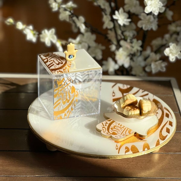 Arabic Calligraphy Tray - Etsy
