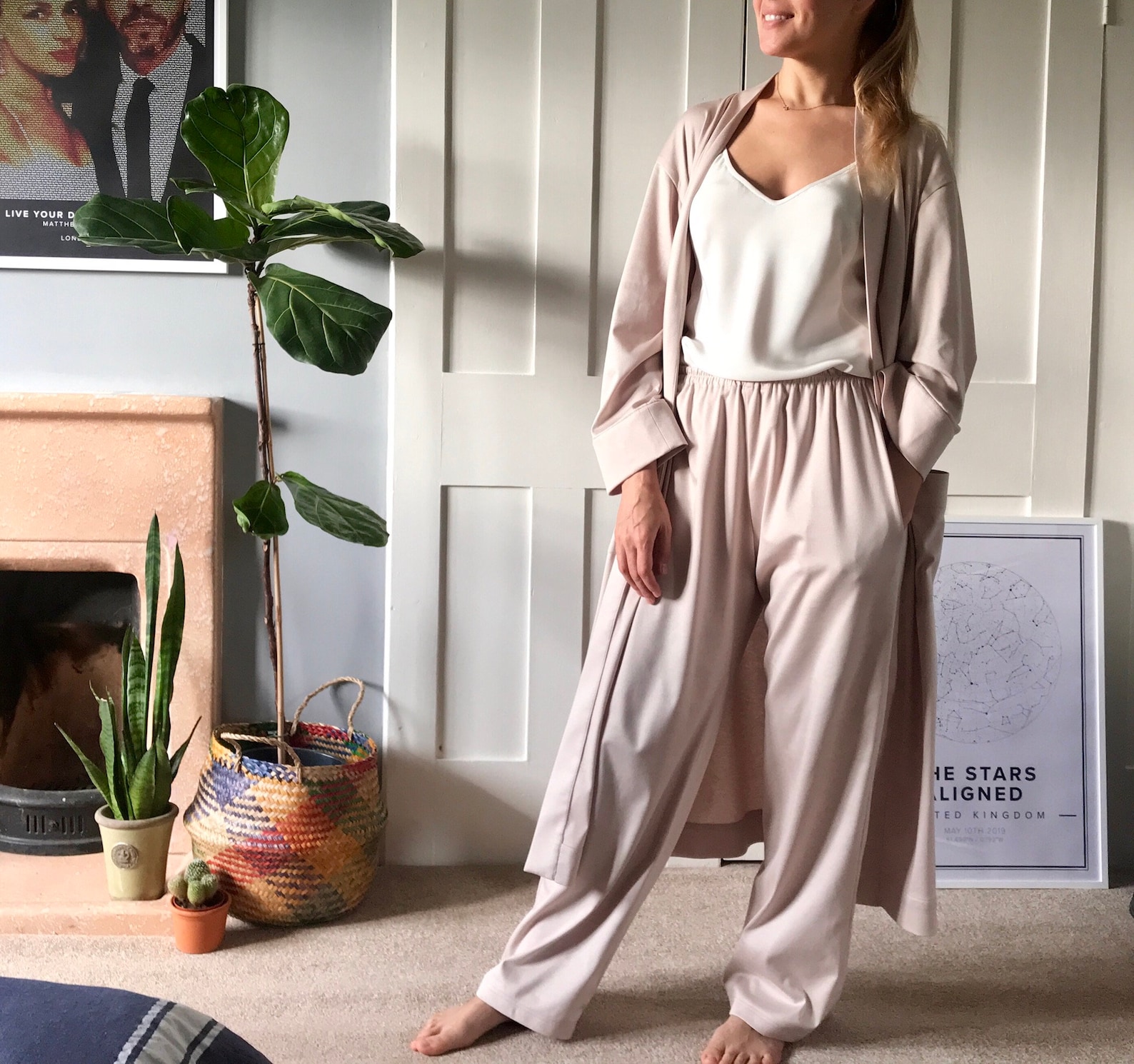 Pants Sewing Pattern Lounge Pants Digital Pattern Wide Leg - Etsy